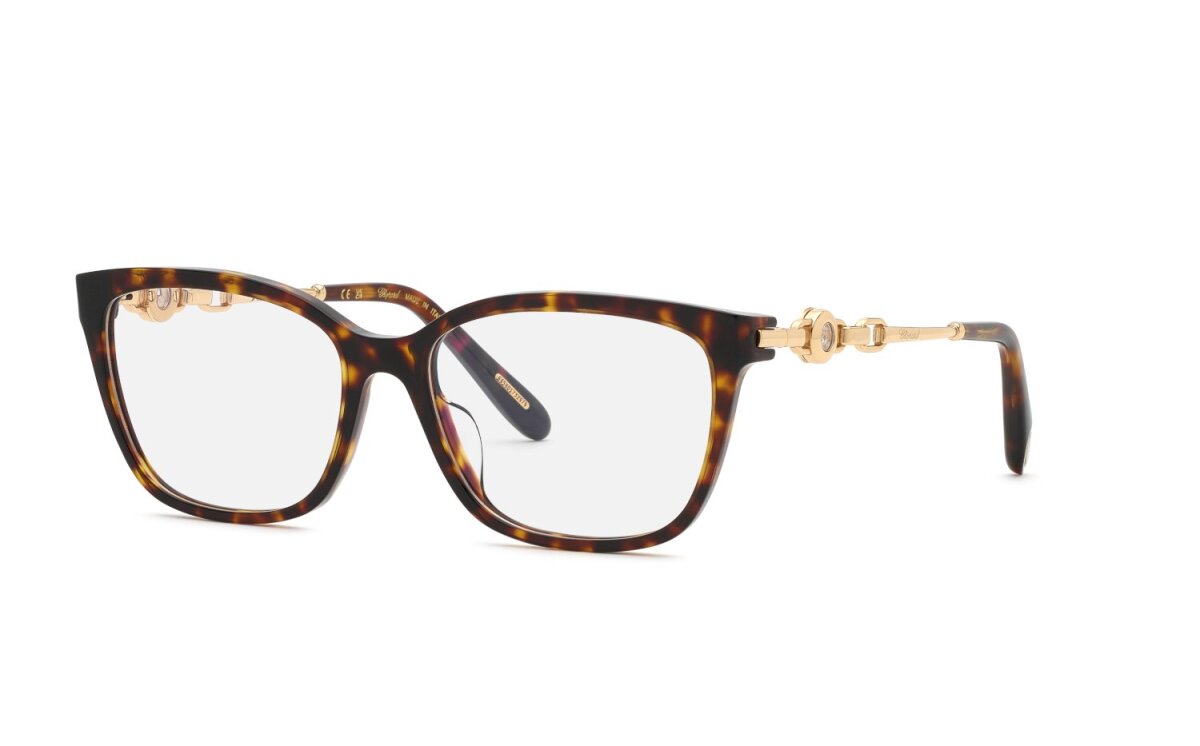 Chopard Kobri VCH420S Damenbrille in Shiny Classic Havana ...