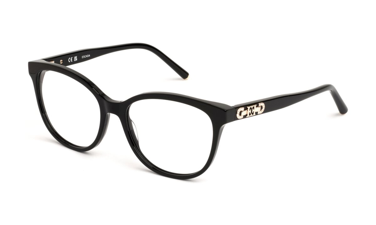 Escada Kobri Vese80s - Shiny Black Brille | Modern, leicht & stilvoll ...
